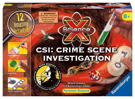 Science X Csi Crime Scene Investigation Activity Kit Acapsule Toys
