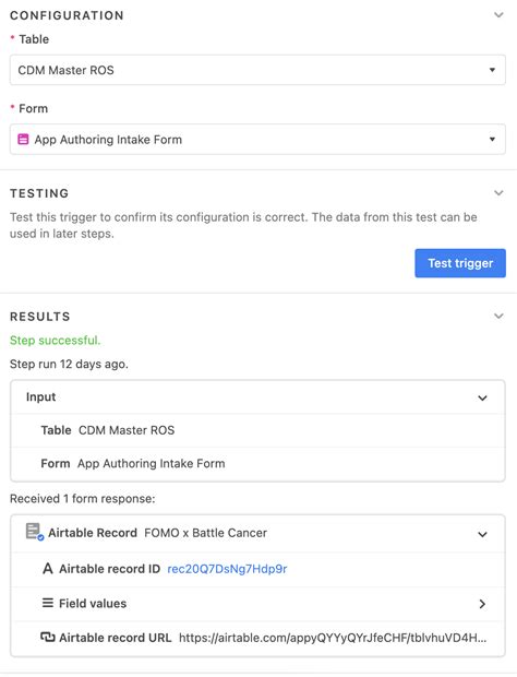 Automations Updates Existing Record When Form Is Submitted Airtable