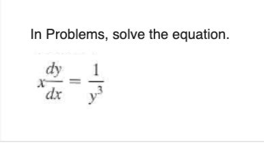 Solved In Problems Solve The Equation Chegg Com