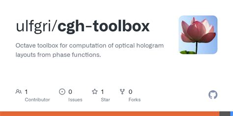 Github Ulfgricgh Toolbox Octave Toolbox For Computation Of Optical Hologram Layouts From