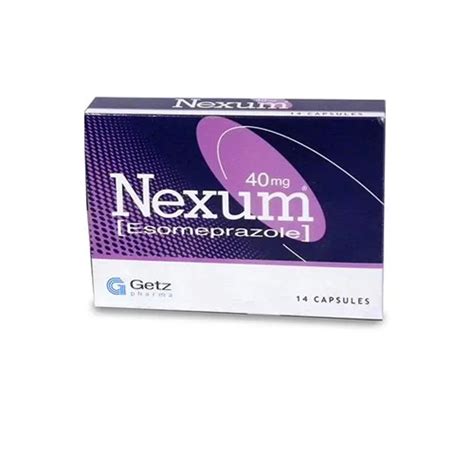 Nexum 40mg Capsule 7 S Uses Benefits Side Effects