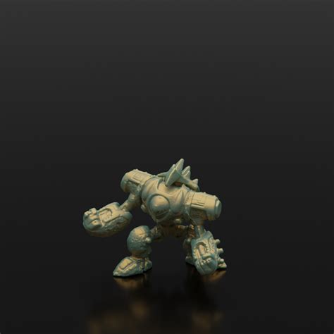 👹 Brass Golem・free Stl File For 3d Printing・cults