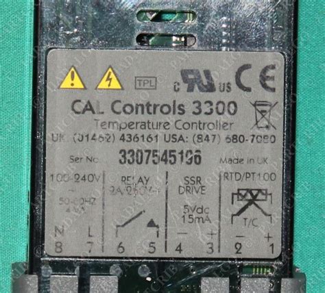 CAL Controls 3300 330000000 Temperature Controller 100 240V NEW PartCrib Com