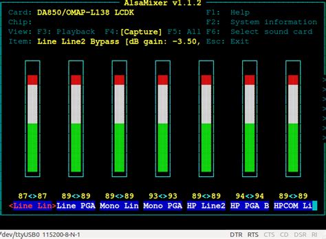 Linuxtmdslcdk138 Unable To Record Audio Using Arecord Processors