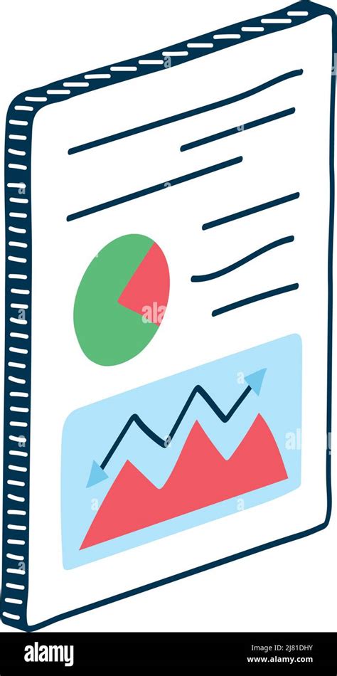Document With Statistics File Icon Stock Vector Image And Art Alamy