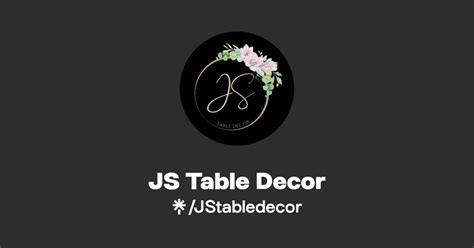 Js Table Decor Linktree