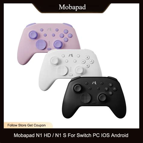 Mobapad N1s N1 Hd 2 4g Wireless Bluetooth Game Controller With Hall Effect Joystick Gamepad
