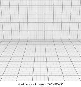 Dimensional Grid Studio Stock Illustration 294280598