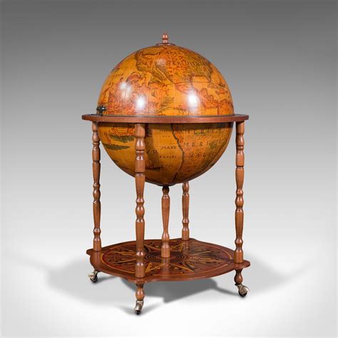 Antiques Atlas Vintage Terrestrial Drinks Globe Continental