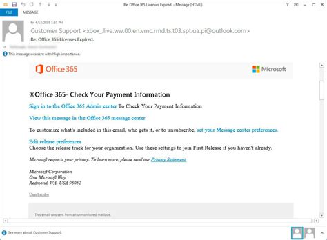 Office 365 Phishing Scam Targeting Admins Ccsi