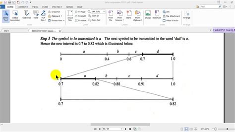 شرح خطوات Arithmetic Coding الجزء الثاني Youtube