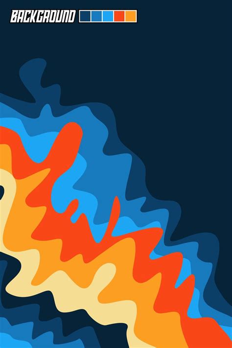 Abstract Ocean Wave Pattern