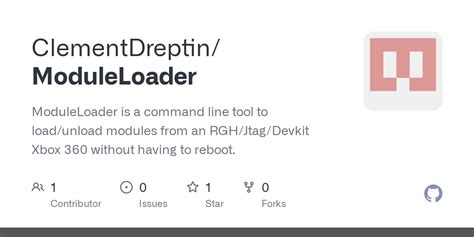 GitHub ClementDreptin ModuleLoader ModuleLoader Is A Command Line Tool To Load Unload Modules