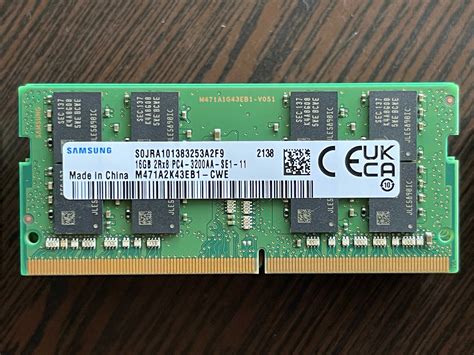 Оновлення ddr4 16gb 8gb 3200 2666 2400 для ноутбука sodimm 979 грн