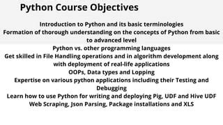 Python Training In Delhi Request Demo Class PDF Programming Languages Computing