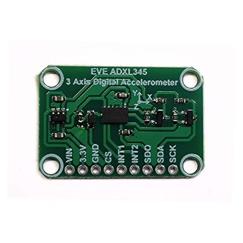 Buy Adxl345 Triple Axis Digital Accelerometer Breakout Spi I2c At Best