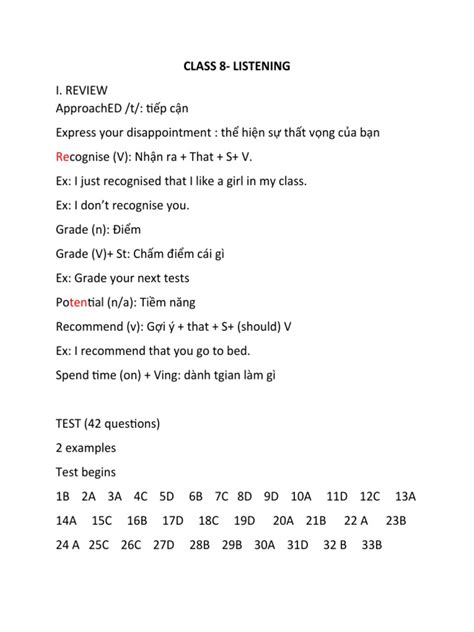 Class 8 Notes Pdf