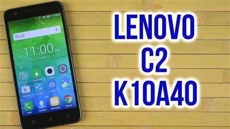 Распаковка Lenovo C2 (K10a40) Black - YouTube
