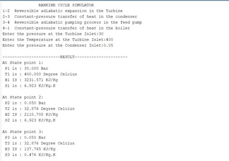 Rankine Cycle Simulator Skill Lync Rankine Cycle Simulator Skill Lync