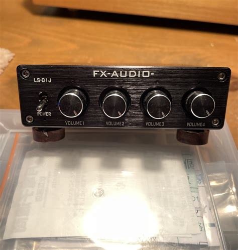Fx Audio Ls 01jの石交換 ジャンクオーディオとvinyl色々