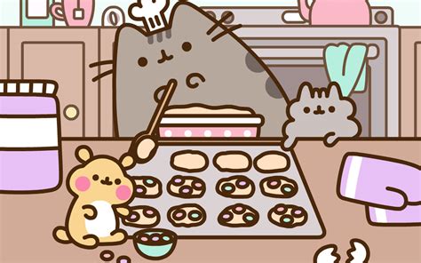 Pusheen Computer Wallpapers Wallpaper Cave