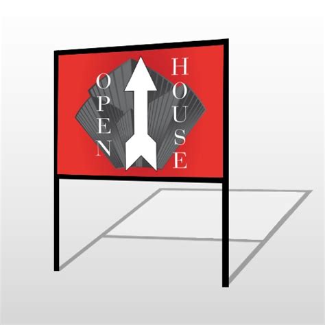 Buildings 234 H Frame Sign H Frame Kits Complete Sign Kits Real