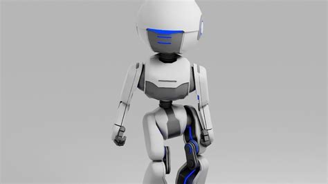 Droid Rigged Animated Character 3d Model Cgtrader