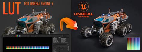 Unreal Engine Luts Pack Unity Unreal Mac Ios Scenekit Grading Texture Cgtrader