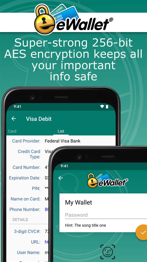 Ewallet — Password Manager And Secure Wallet App On Amazon Appstore