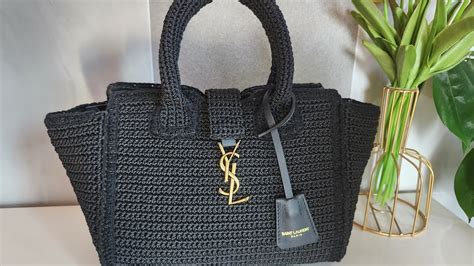 코바늘명품백 코바늘로 생로랑 투웨이다운타운백 뜨기1 Yslcrochet 뜨개질가방 코바늘명품백 Youtube