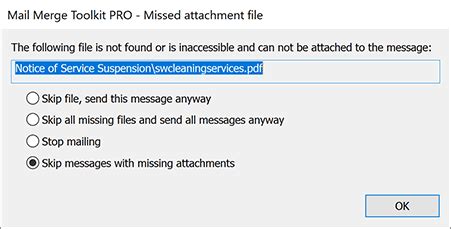 Missing Mail Merge Toolkit Ropotqnp