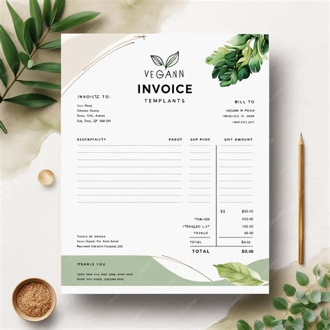 Invoice Mockupdocument On Purple Background Mock Upflat Design Car Dealer Invoice Template