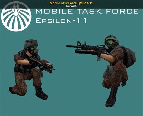 Mobile Task Force Epsilon 11 Mod For Half Life Hl Mods