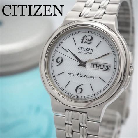 Citizen 手錶 Eco Drive 太陽能 男用 日本直送 二手 蝦皮購物