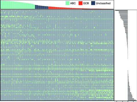 Cell Of Origin DNA Classifier Feature Heatmap With Sample Probability Download Scientific