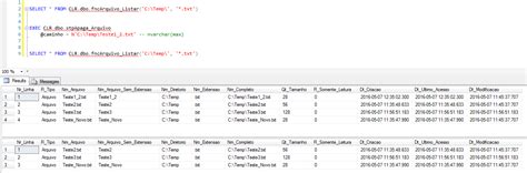 SQL Server Como Listar Ler Escrever Copiar Excluir E Mover Arquivos O CLR C