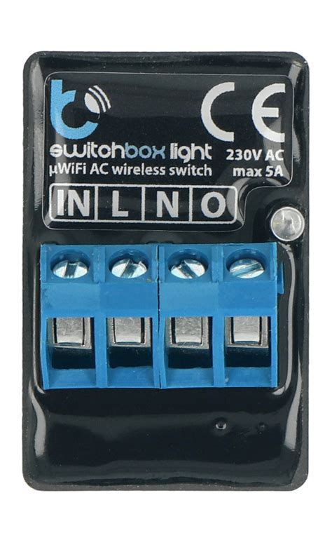 BleBox SwitchBox Light przekaźnik 230V WiFi aplikacja Android iOS Sklep Botland
