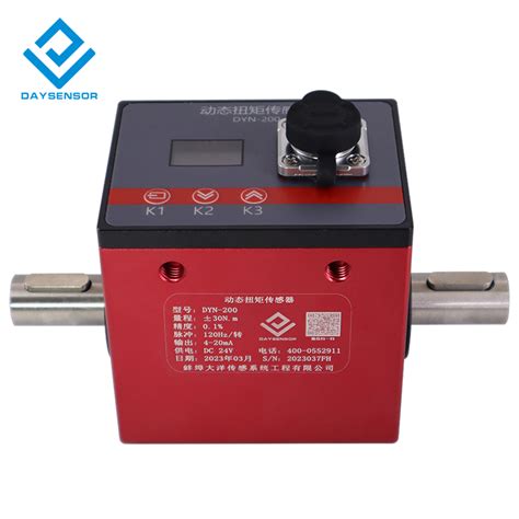 Dyn 200 Daysensor Dynamic Torque Sensor Motor Rotating Speed Measuring Power Torsion Tester