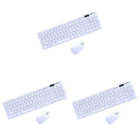 Ultra Slim Wireless Keyboard And Combo 2 4 Full Sized Silent Wireless Keyboard And Combo With