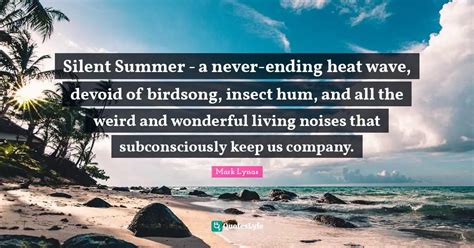 Silent Summer A Never Ending Heat Wave Devoid Of Birdsong Insect H