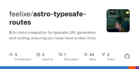 github feelixe astro typesafe routes 🛟 an astro integration for