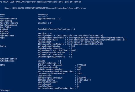how to get edit create and delete registry keys with powershell r