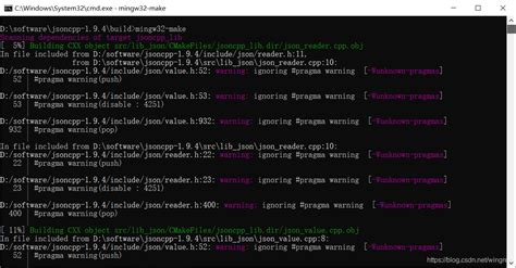 记jsoncpp1 9 4安装过程 jsoncpp安装windows csdn博客