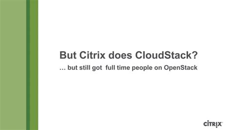 getting started with xenserver and openstack pptx cloud computing