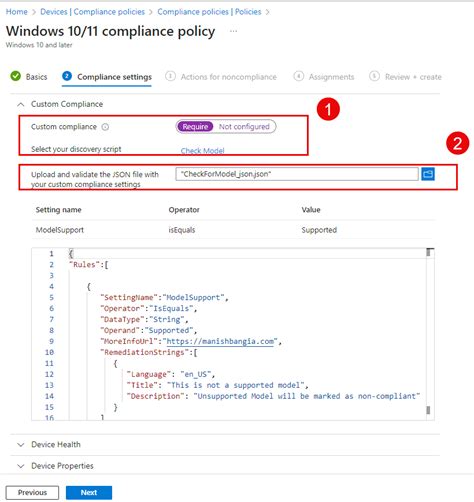 How To Create Custom Compliance Policy In Intune Configuration