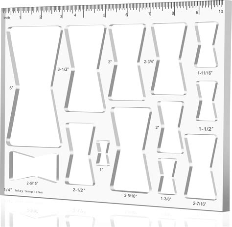 Anchor Router Template Clear Acrylic Template Router Inlay Template Woodworking