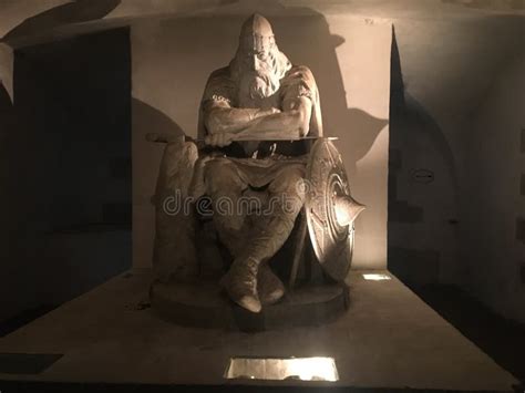 Holger Danske Famoso Del Castillo Famoso De Kronborg Foto De Archivo
