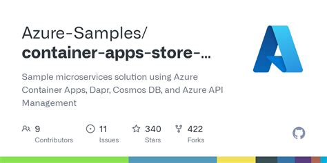 Container Apps Store Api Microservice Build And Run Md At Main Azure Samples Container Apps
