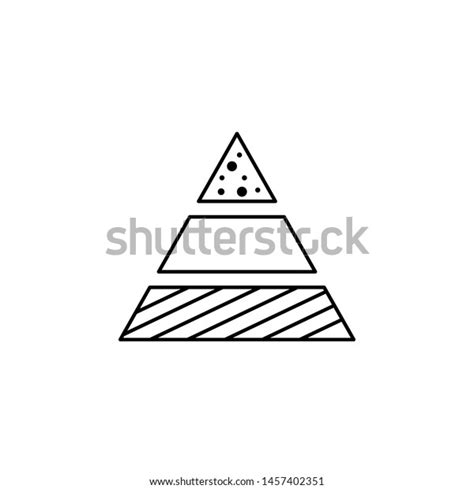 Triangular Chart Finance Outline Icon Element Stock Illustration 1457402351 Shutterstock