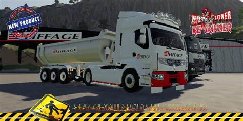 FS BENNE TP EIFFAGE V Farming Simulator Mod